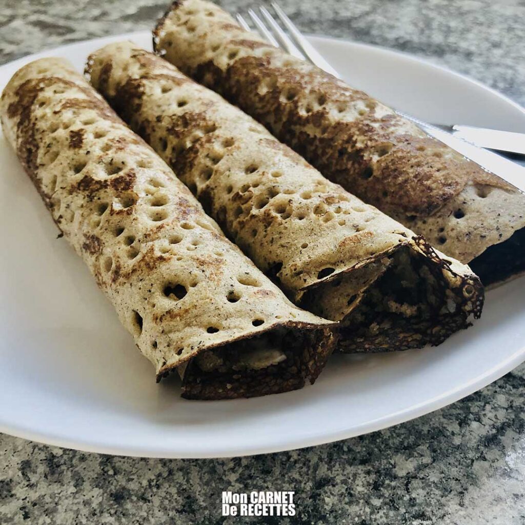 Galette de sarrasin - Mon Carnet De Recettes