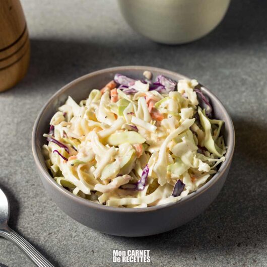 Salade de chou traditionnelle - Mon Carnet De Recettes